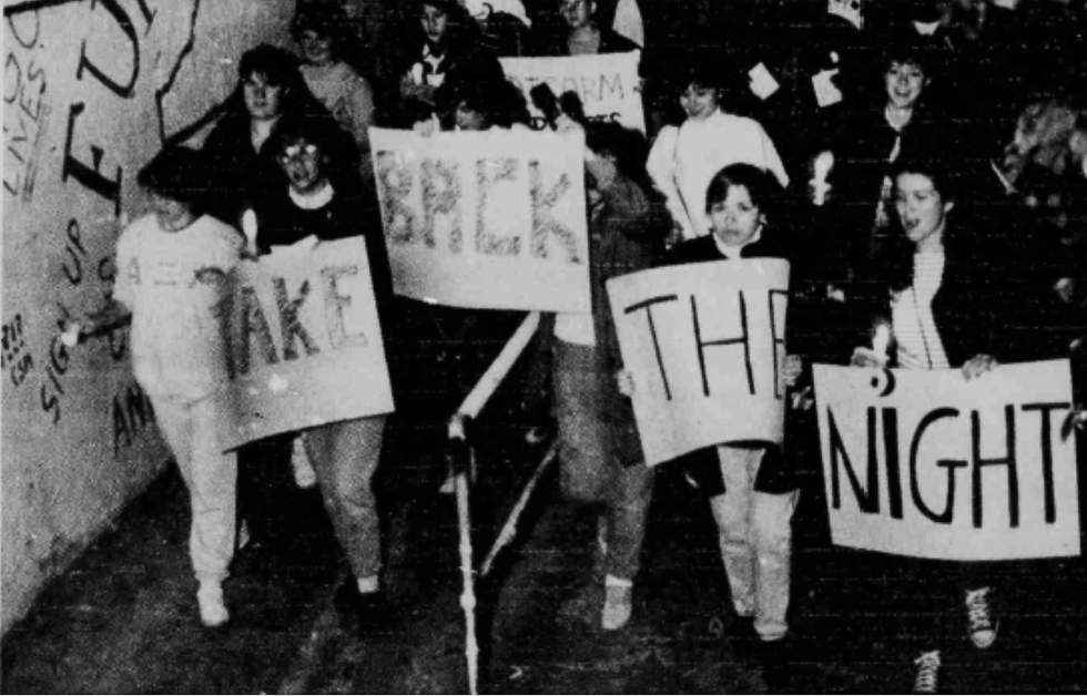 History of Take Back the Night | Voices Against Sexual Violence